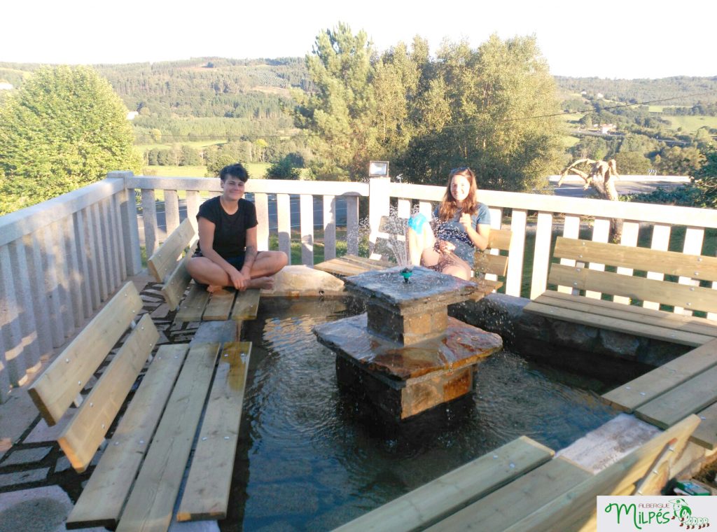 ¡La fuente de Milpés! - Albergue Milpés